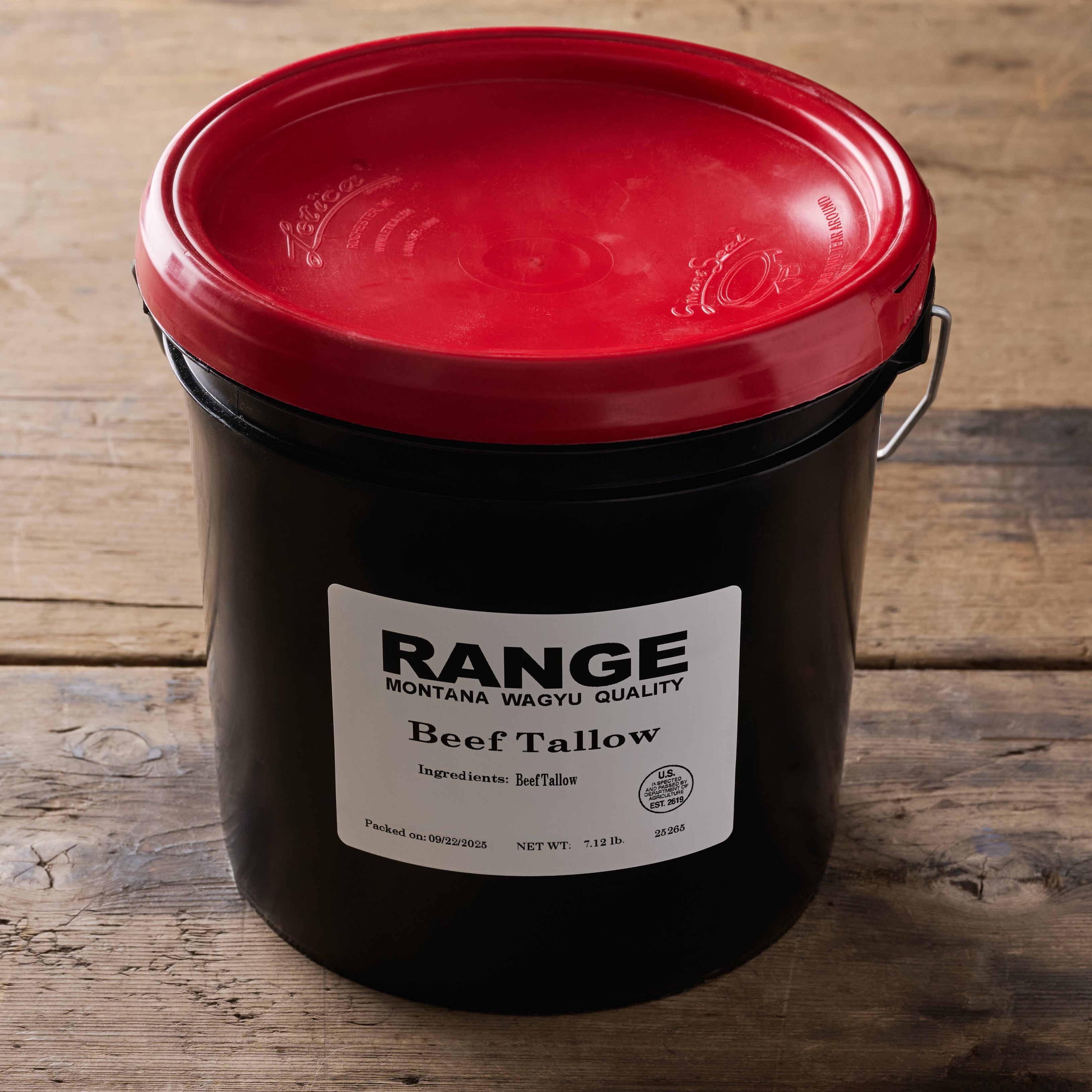 Wagyu Beef Tallow (Gallon) – RANGE™ Land and Cattle Co.